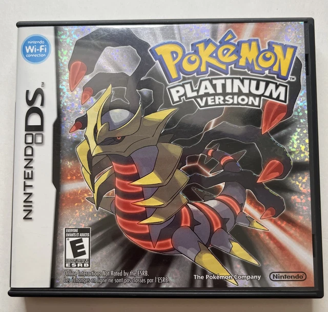 POKÉMON PLATINUM VERSION (Nintendo DS, 2009) CIB $220.00 - PicClick CA