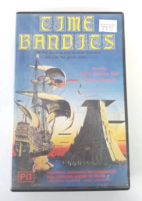 TIME BANDITS VHS Video Tape John Cleese Sean Connery Vintage $18.99 ... TIME BANDITS VHS Video Tape John Cleese Sean Connery Vintage $18.99 ...
