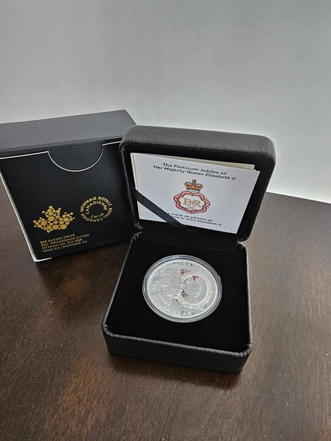 2022 JUBILEE QUEEN Elizabeth .9999 Silver coin Canada $128.00 - PicClick CA
