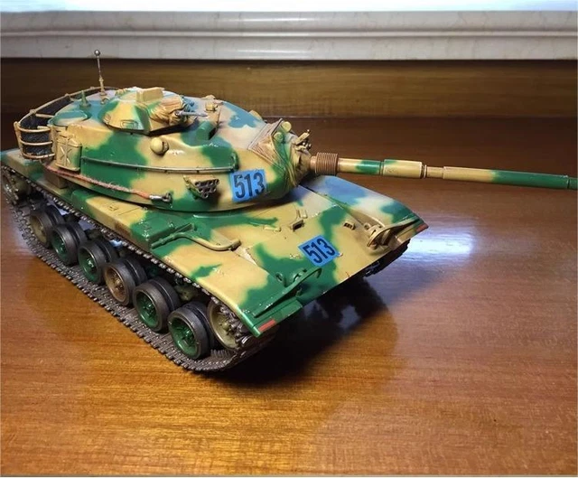 TRUMPETER 1/35 U.S. M60A3 Patton Tank Military Modern Assembled 80108 ...