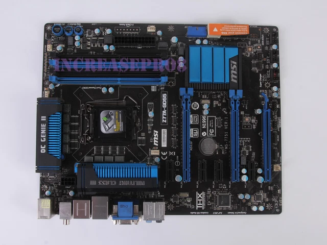 MSI MS-7751 Z77A-GD55 Motherboard Socket LGA 1155 Intel Z77 DDR3 DIMM USB3.0 ATX £122.40 ...