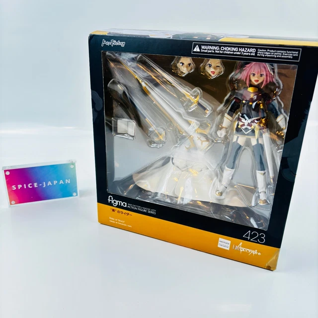 FIGMA FATE / Apocrypha Rider of Black #423 Max Factory Japan W/box Used ...