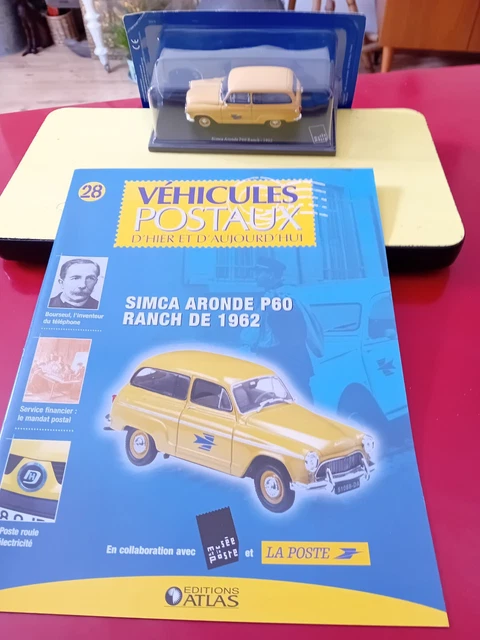 1/43 SIMCA ARONDE P60 Ranch 1962 La Poste Atlas 28 EUR 7,95 - PicClick FR