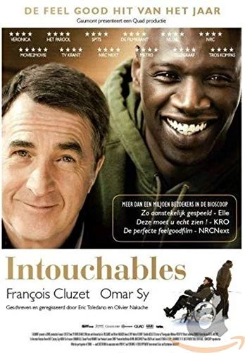 INTOUCHABLES (DVD) FRANCOIS Cluzet omar Sy Eric Toledano oilver nakache ...