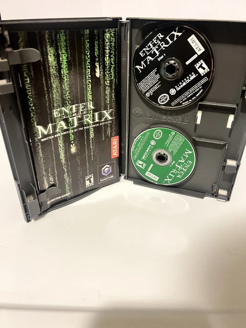 ENTER THE MATRIX (Nintendo GameCube, 2003) Complete CIB Black Label 2 ...