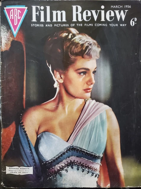 ABC FILM REVIEW March 1956 - James Dean, Janette Scott, Rossana Podesta ...