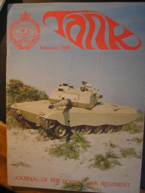 ROYAL TANK REGIMENT Journal 1988 British Army Military History RTR £10. ...