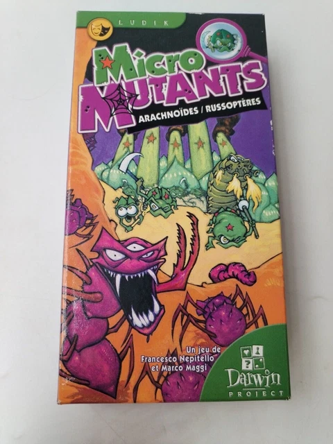 MICRO MUTANTS ARACHNOÏDES Russoptères Darwin Project Jeux De Société ...