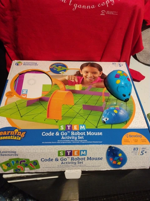LEARNING RESOURCES CODE and Go Robot Mouse Activity Set STEM Home ...