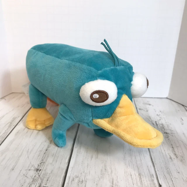 DISNEY PHINEAS AND Ferb 11" Plush Figure Perry the Platypus NWT Toy ...