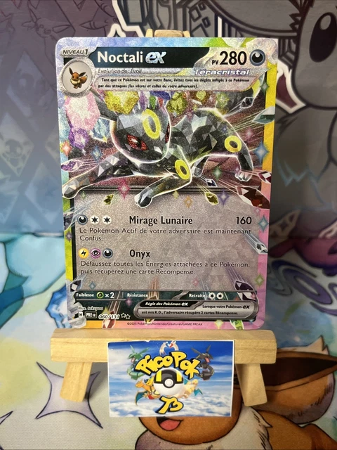 CARTE POKÉMON NOCTALI EX 060/131 PRE EV8.5 Evolutions Prismatiques FR NEUF EUR 15,00 - PicClick FR