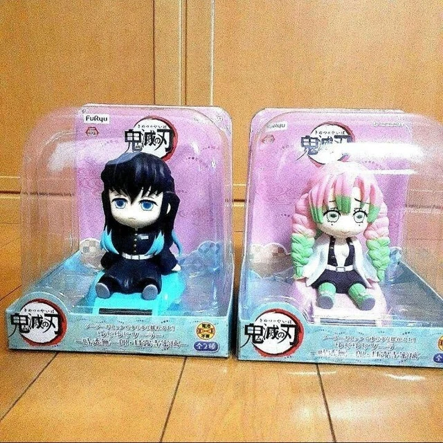 Demon Slayer Muichiro Tokito Mitsuri Kanroji Figure Set Yurayura Solar Furyu £6625 Picclick Uk