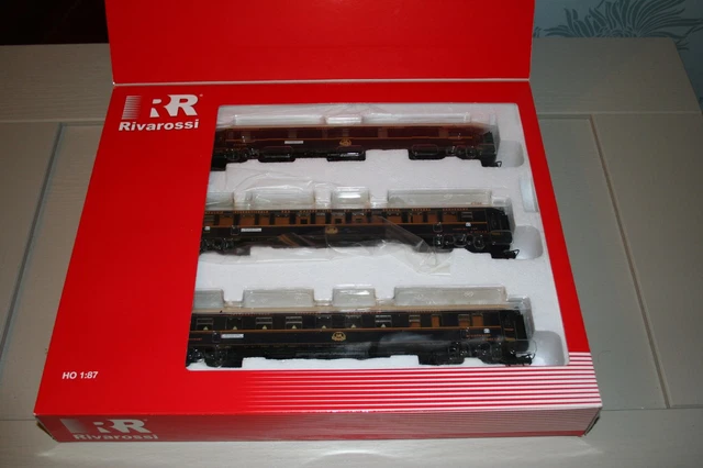 RIVAROSSI HO CIWL Simplon ORIENT EXPRESS HR4020 Luxury 3 coach Set BNIB £200.00 - PicClick UK