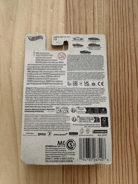 HOT WHEELS HYBRID Speed McLaren P1 Green 2025 £6.50 - PicClick UK