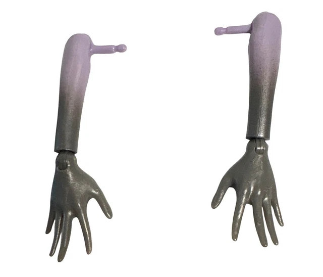 MONSTER HIGH LEFT & Right Hands With Forearms Twyla Boogeyman Doll ...