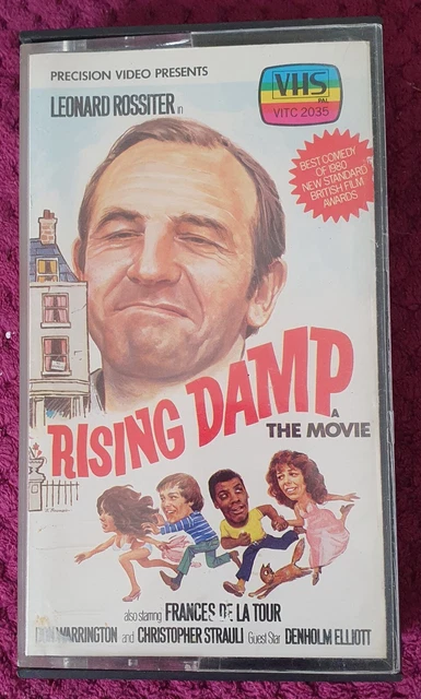 RISING DAMP THE MOVIE VHS pre cert Precision Video glassbox classic ...