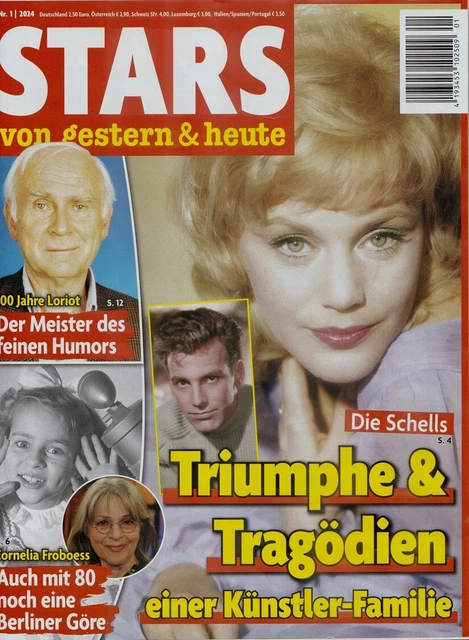 STARS VON GESTERN und heute Nr.1 2024 Loriot, Conny Froboess EUR 1,00 ...
