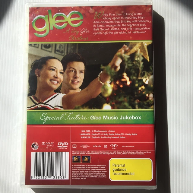 GLEE - A Very Glee Christmas DVD Region 4 BRAND NEW SEALED $7.98 ...