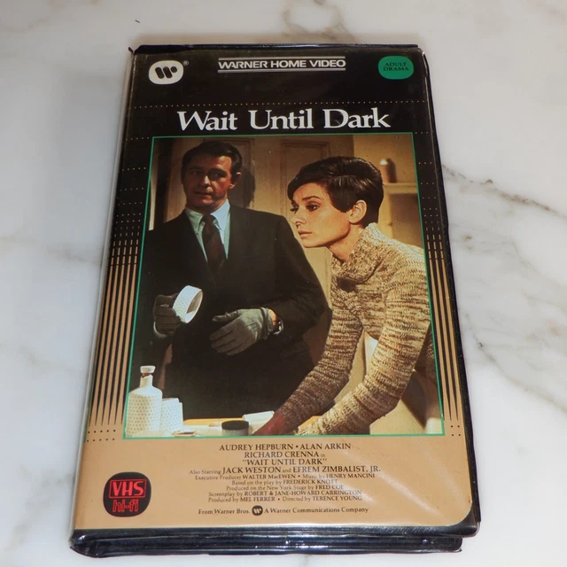WAIT UNTIL DARK VHS Horror Audrey Hepburn Richard Crenna WARNER EUR 21 ...