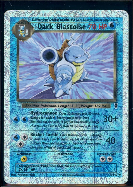 POKEMON LEGENDARY COLLECTION - #4/110 Dark Blastoise - Reverse Holo ...