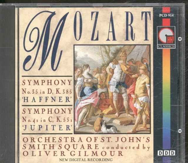PCD914 OLIVER GILMOUR, the Orchestra of St. John's Smith Square Mozart ...