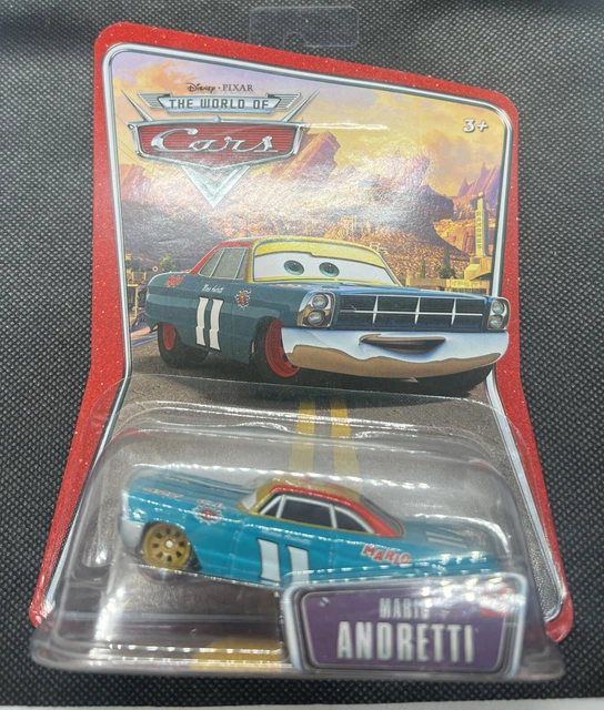DISNEY PIXAR THE World of Cars Mario Andretti #22 £9.41 - PicClick UK