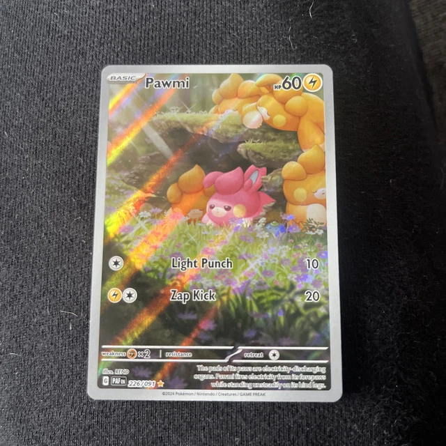 POKÉMON TCG PAWMI Scarlet & Violet: Paldean Fates 226/091 Holo ...