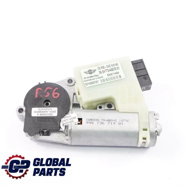 MINI COOPER R55 R56 R60 R61 Sliding Panoramic Sunroof Drive Motor EUR ...