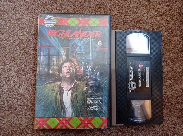 HIGHLANDER BIG BOX Ex Rental Vhs Sean Connery £17.95 - PicClick UK