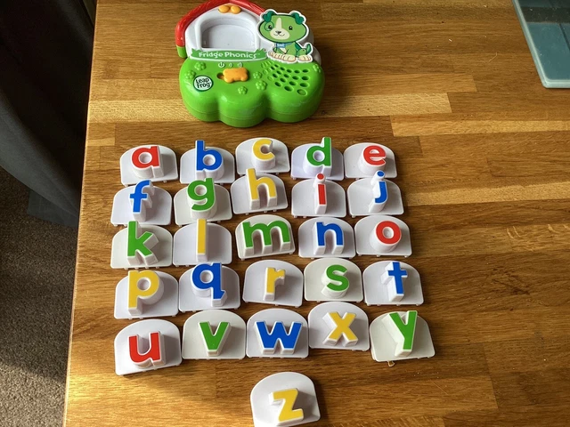 LEAPFROG SCOUT FRIDGE phonics magnetic alphabet learning letter set EUR ...