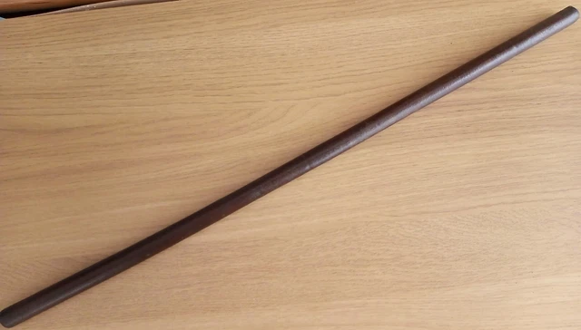 FINE INTERWAR/WW2 BRITISH Army Officer's Leather covered cane 24 ...