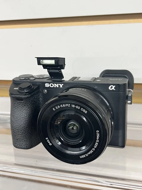 SONY ALPHA A6500 Mirrorless Camera - 4K - w/ Wide Angle 16-50mm Lens ...