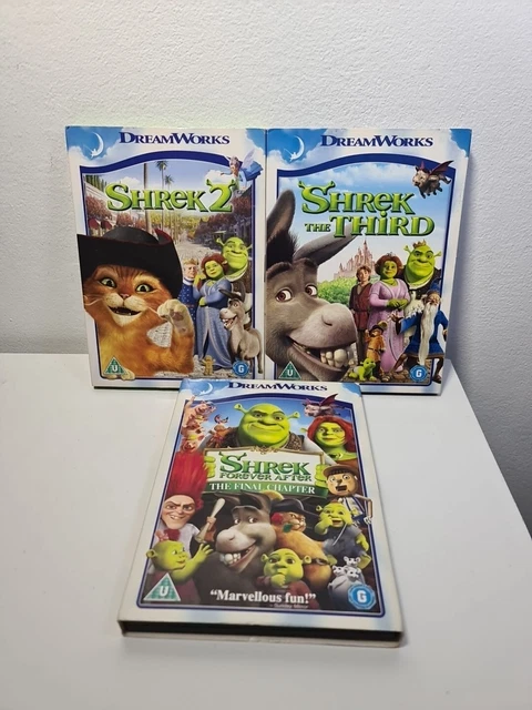 SHREK 2-4 DVD Bundle Lot Children Kids Animation Family Ogre Adventure Fantasy £3.50 - PicClick UK