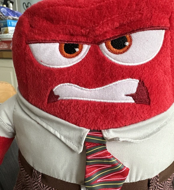 *DISNEY PIXAR INSIDE Out* Anger 6.5" Plush Toy NWT $13.47 - PicClick CA