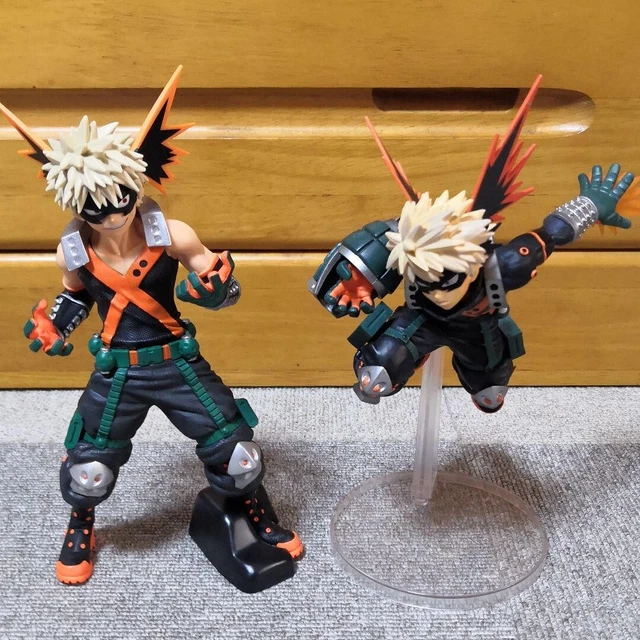 FIGURINE BANDAI MY Hero Academia Katsuki Bakugo Set HERO VS VILLAINS B ...