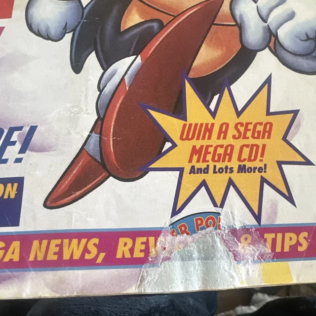 SONIC THE COMIC FLEETWAY UK - 1993 issue No.1 Sonic The hedgehog. £11. ...