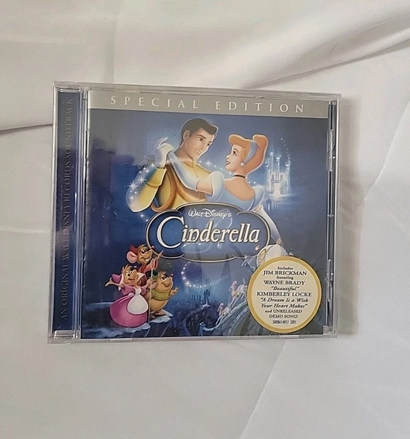 CINDERELLA DISNEY ORIGINAL Motion Picture Soundtrack CD Special Edition ...