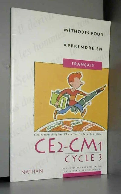 METHODES POUR APPRENDRE en francais en CE2-CM1, cycle 3 de Collectif EUR 4,95 - PicClick FR