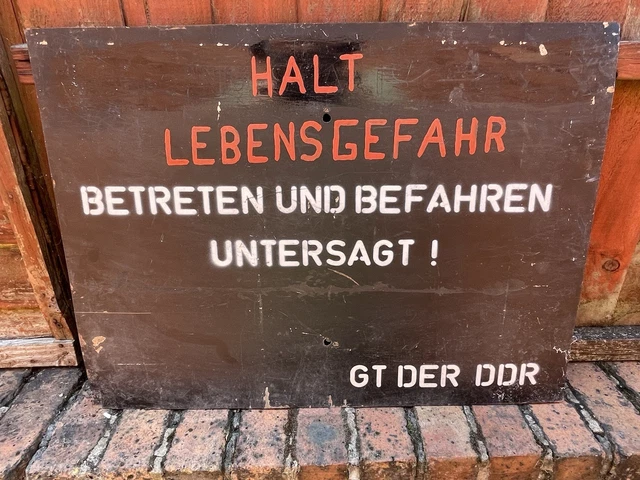 ORIGINAL COLD WAR East German DDR GDR NVA Berlin Wall Grenztruppen ...