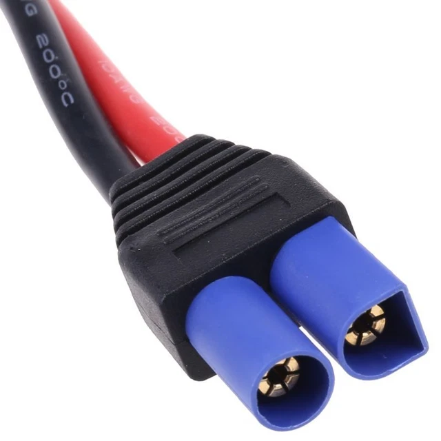 EC5 FEMALE PLUG Connector to SAE Power Tractor Battery Adapter Cable ...