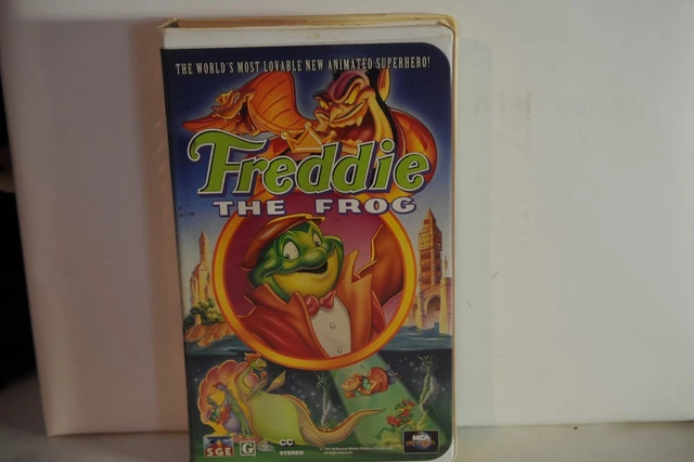 FREDDIE THE FROG, Children animation, VHS format £4.49 - PicClick UK