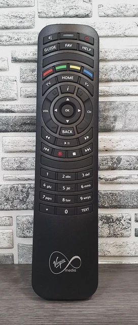 GENUINE VIRGIN MEDIA Remote Control Tested & Working! £4.95 - PicClick UK