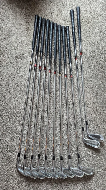 MAXFLI REVOLUTION RED Dot Irons Full Set 1-9 SW & PW Golf Clubs £89.99 ...