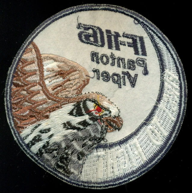 USAF 35TH FIGHTER Squadron F-16 Panton Viper Patch K-2 EUR 11,21 ...