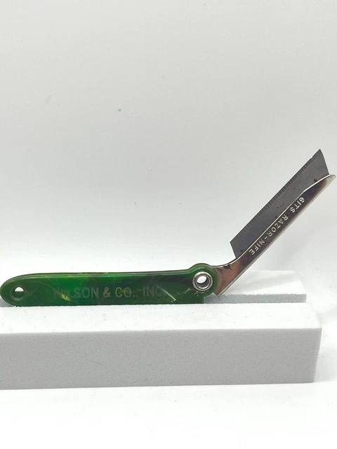 VINTAGE GITS RAZOR NIFE Pocket Box Knife USA $5.99 - PicClick