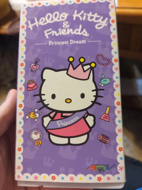 HELLO KITTY FRIENDS 5 Princess Dream VHS Sanrio Kids Buy 2 Media Get 1 ...