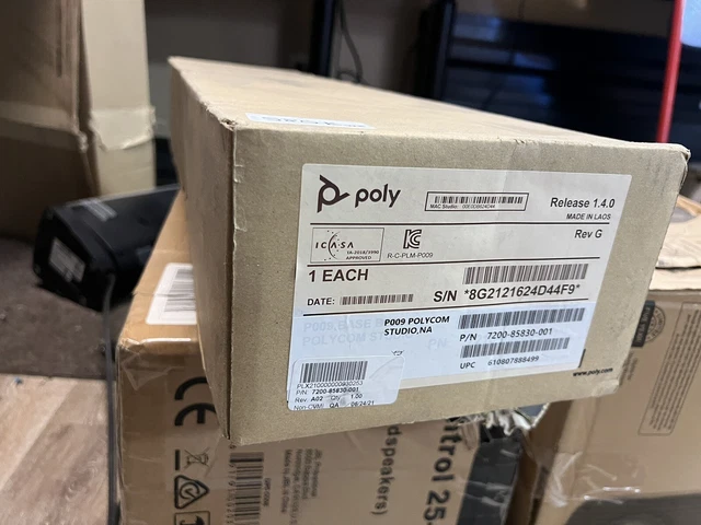 POLYCOM POLY STUDIO P009 4K HD USB Video Conference System 7200-85830 ...