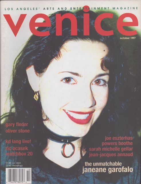 VENICE MAGAZINE - October 1997 - Janeane Garafalo - KD Land - Oliver ...