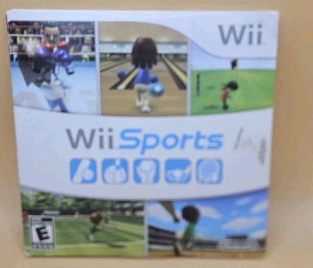 WII SPORTS COMPLETE with Manual in Cardboard Sleeve Tested Works ...