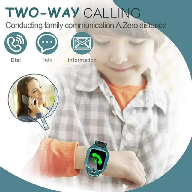 KIDS 4G SMART Watch SOS GPS Camera Waterproof For Children Call Phone ...